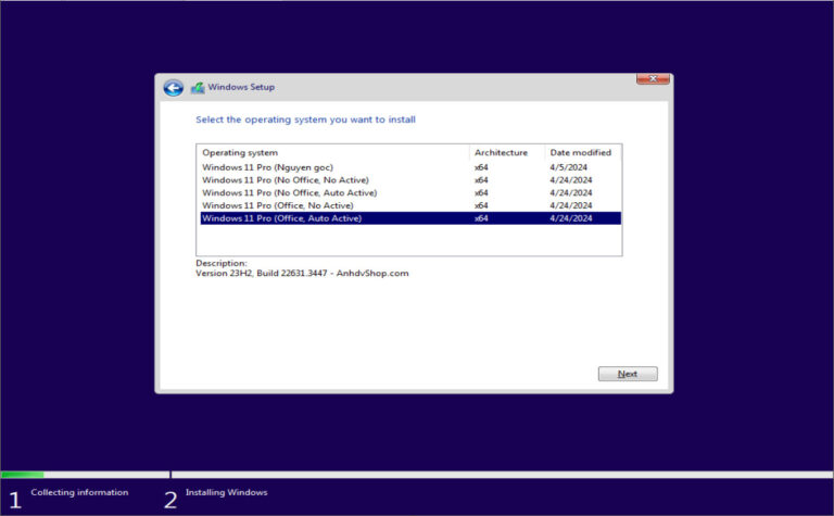 Gói VIP Member (Anhdv Boot Premium kèm Windows) – Anhdv Shop
