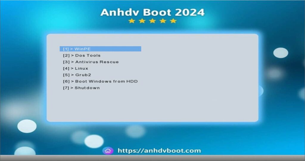 Anhdv Boot Premium mới nhất, đầy đủ tính năng